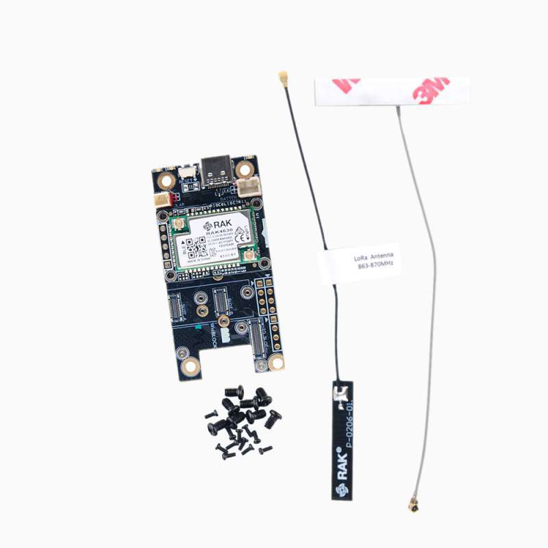 RAK4631 + RAK19007 Gen2 – Module LPWAN LoRa EU433 pour l’Europe ...