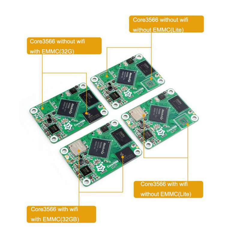 Luckfox Core3566 Lite RK3566 Quad-Core Module WiFi 2GB RAM | ELECTRONIC ...