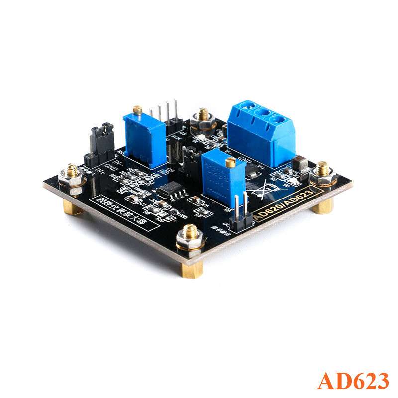 Amplificateur instrumentation AD623 + MCP41100 – Réglage numérique du ...