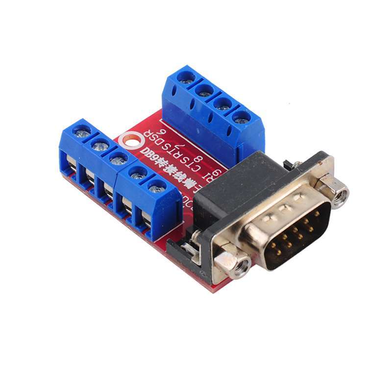 Adaptateur DB9 Mâle vers Bornier à Vis – Port Série RS232 | Compatible ...