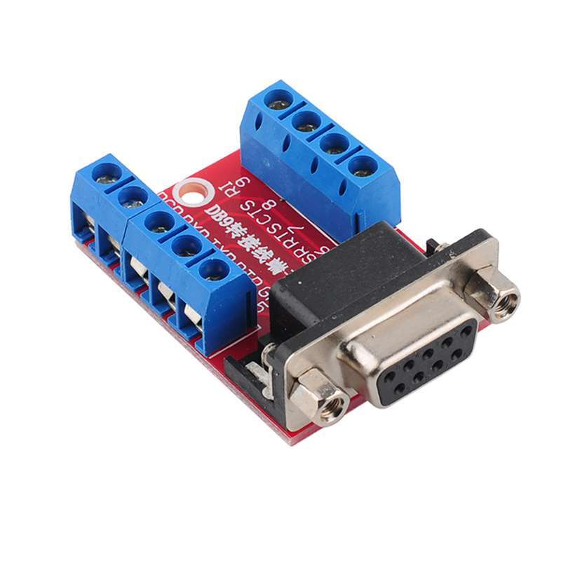 Adaptateur DB9 Femelle vers Bornier à Vis – Port Série RS232 ...