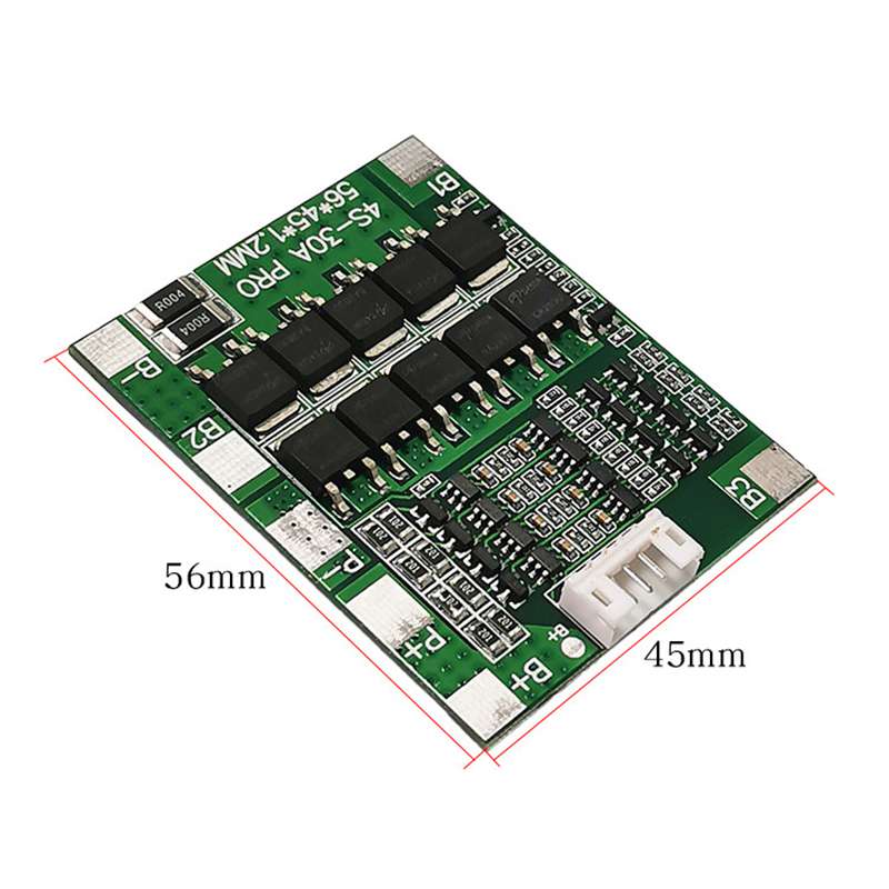 Carte BMS 4S 30A avec équilibrage – Module de protection 18650 lithium ...