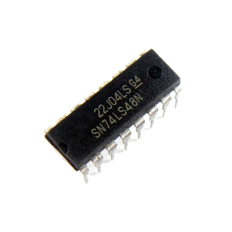 Décodeur 74LS48 Afficheur 7 Segments DIP-16 | Electronic Shop