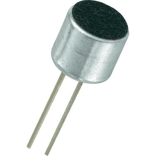 Microphone Électret 4.5x2.2mm 52dB Haute Sensibilité | Electronic Shop