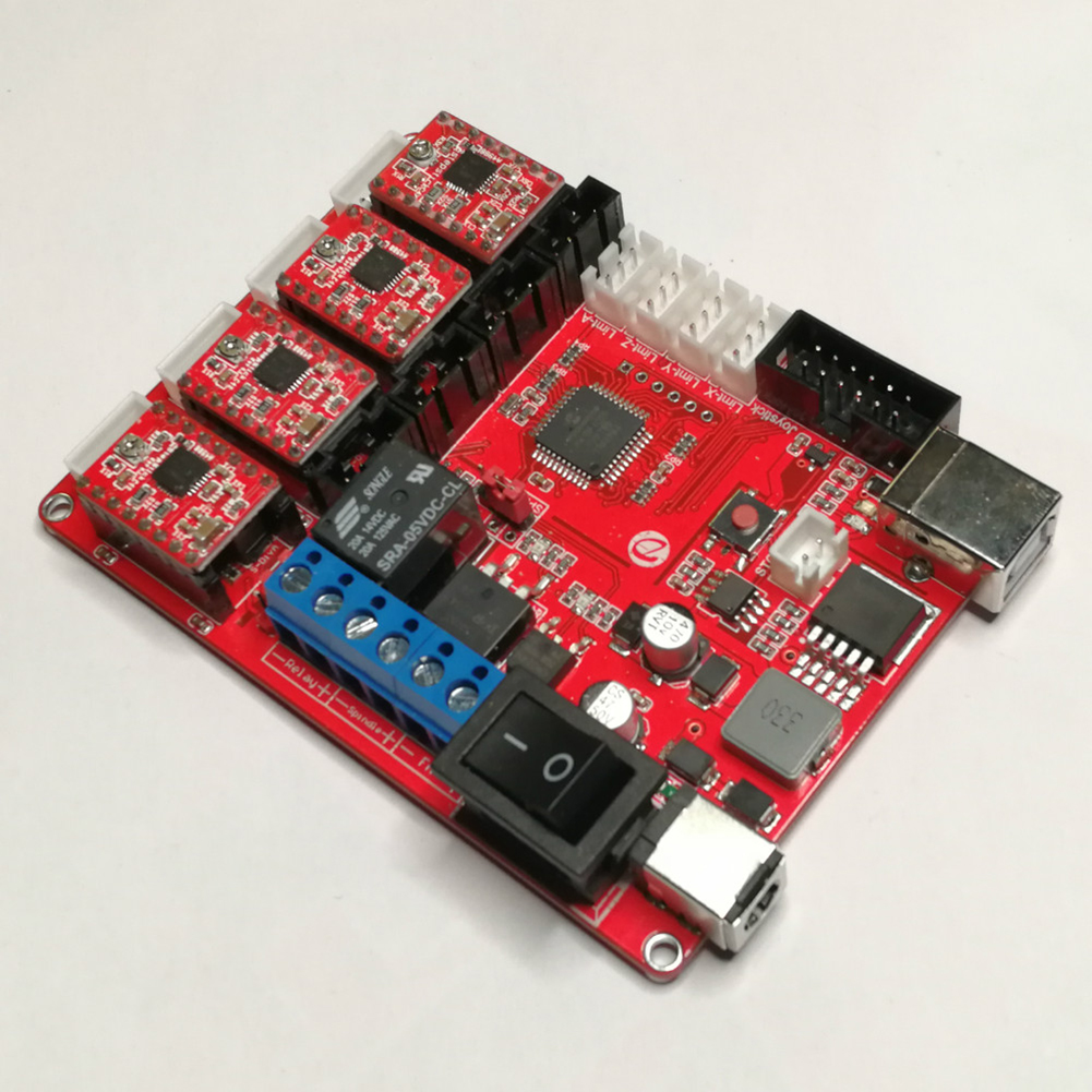 Contrôleur CNC USB 4 axes avec A4988 – Carte de contrôle gravure CNC ...