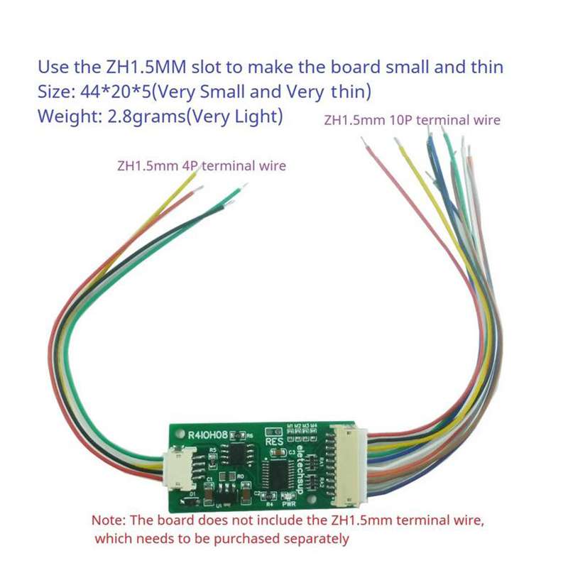 R4IOH08 5V – Module 4DI/4DO multi-fonction Modbus RTU avec câble ...
