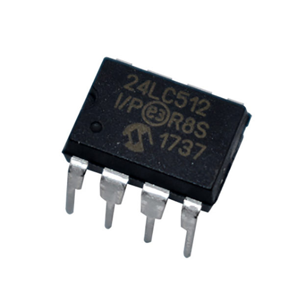 EEPROM 24LC512-I/P 512Kb DIP-8 – Mémoire Flash I2C fiable | Electronic Shop