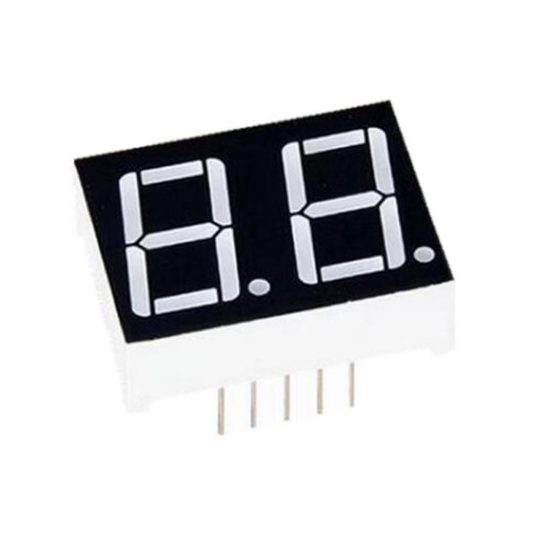 Afficheur 7 segments anode commune 2 digits 0,56 pouces LED ...