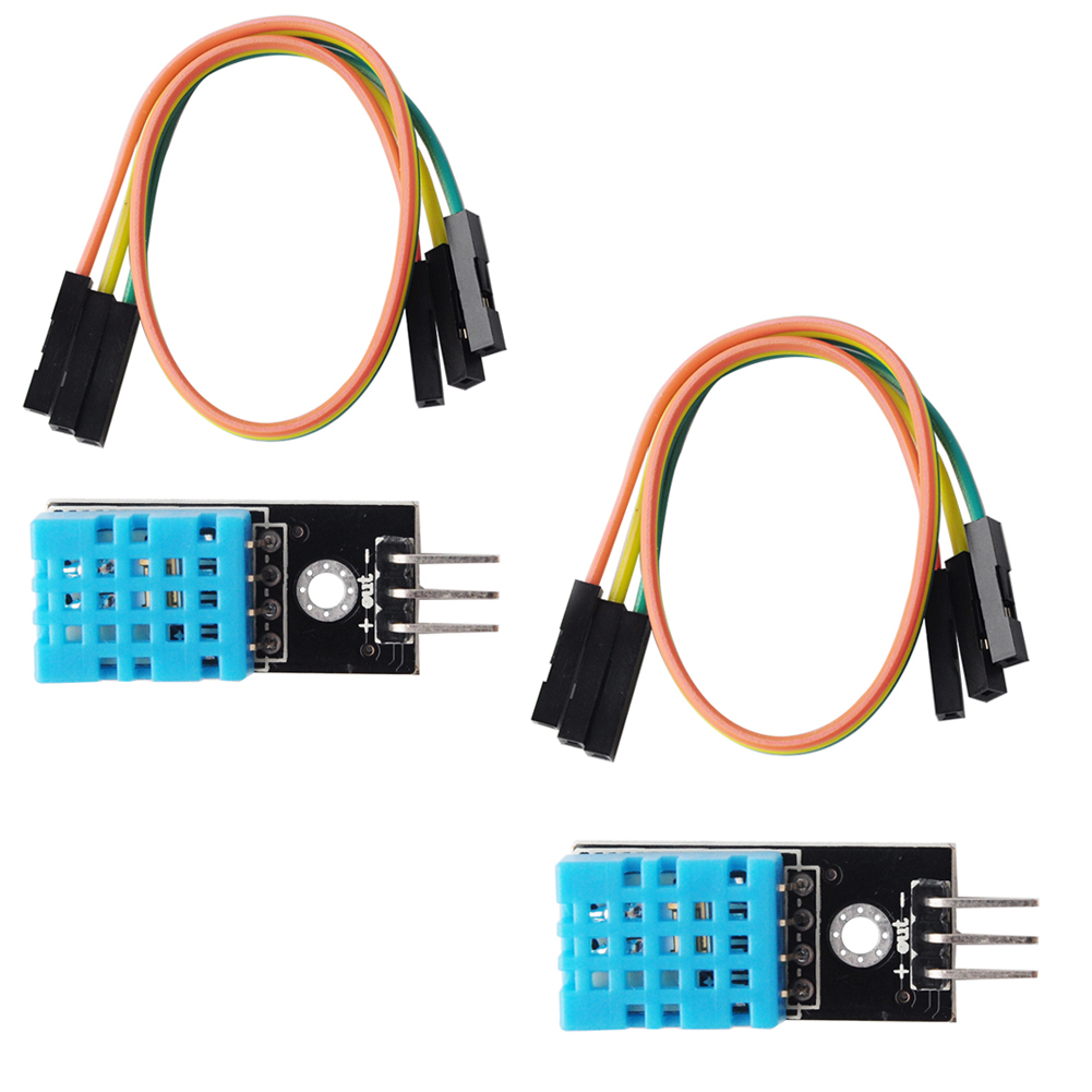 Lot de 2 Modules DHT11 – Capteurs Température et Humidité pour Arduino ...