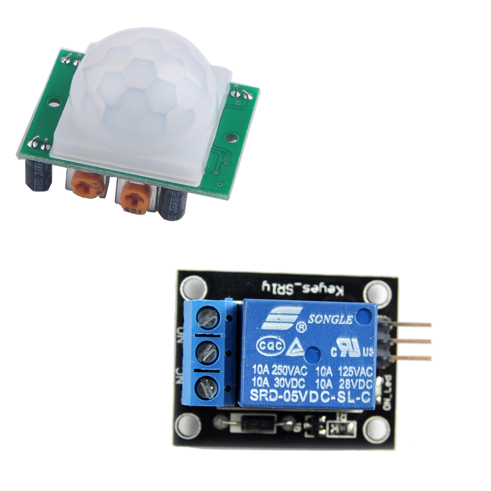 Module Détection Mouvement HC-SR501 avec Relais 5V pour Arduino ...