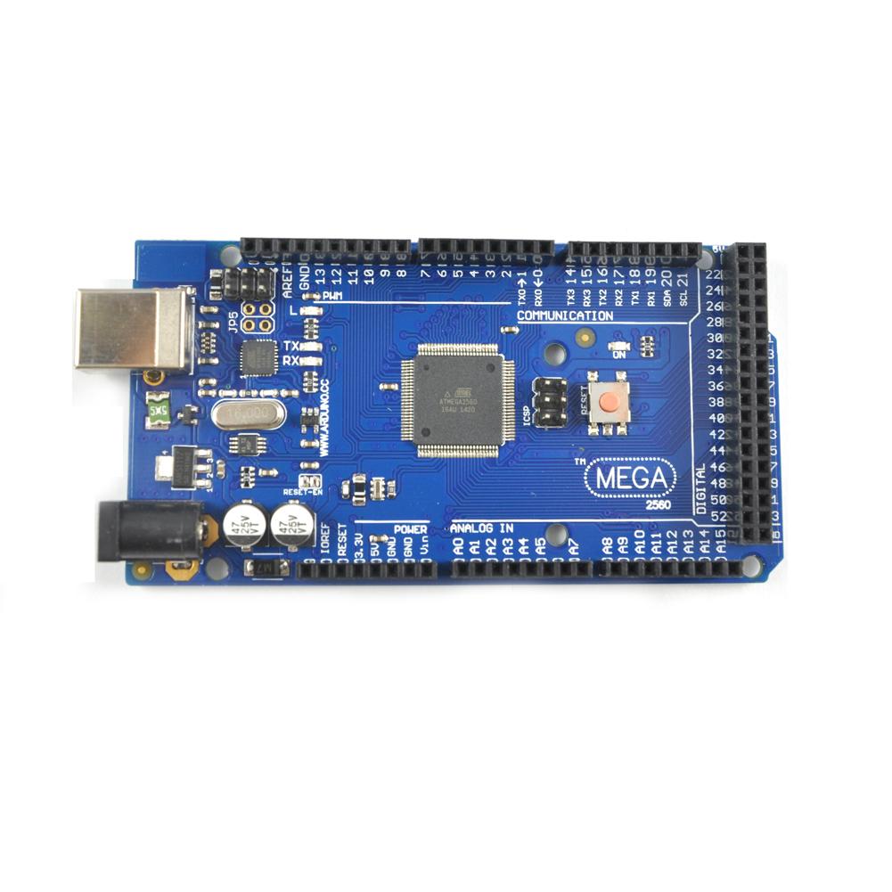 Arduino Mega 2560 R3 – Carte Microcontrôleur ATmega2560 Haute ...