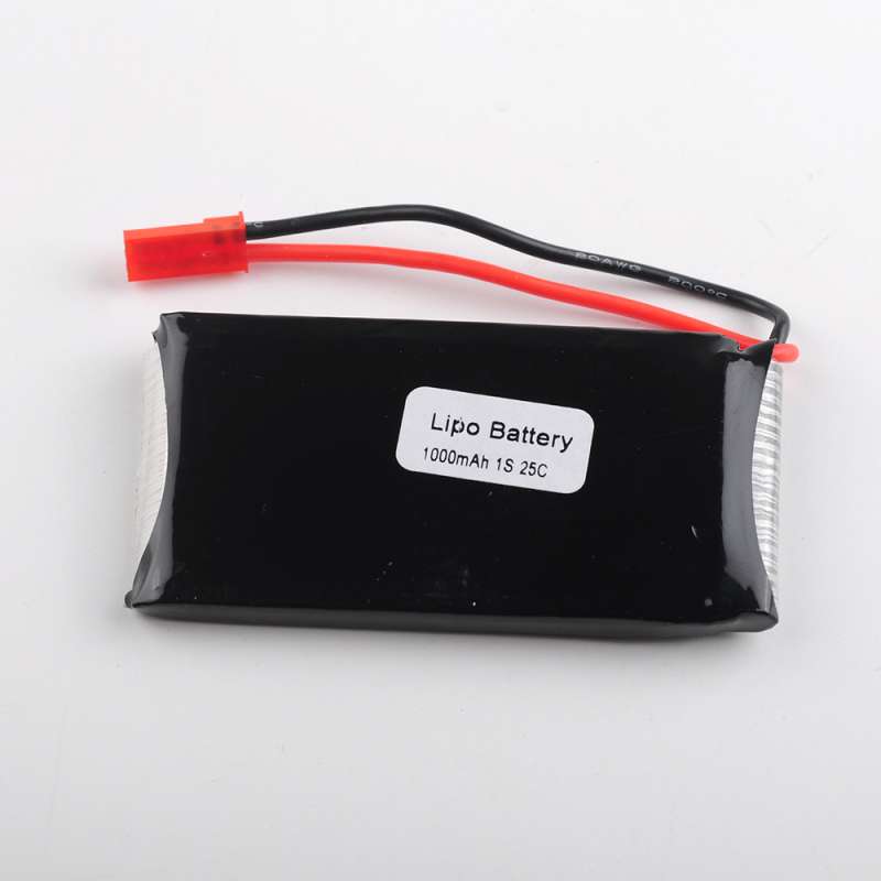 TIGER POWER Batterie LiPo 3.7V 1000mAh 1S 25C JST – Mini drone/avion RC ...