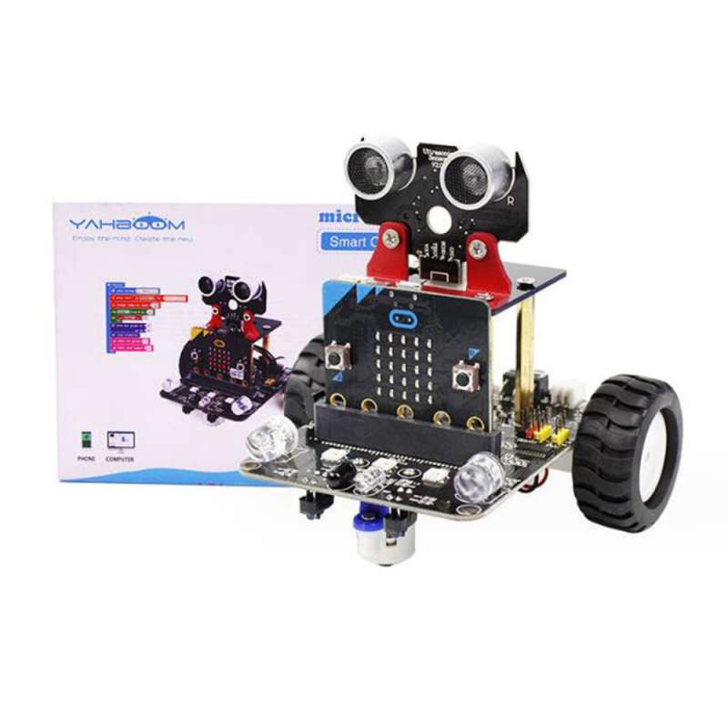 Kit robot voiture Micro:bit intelligent – sans carte Micro:bit ...