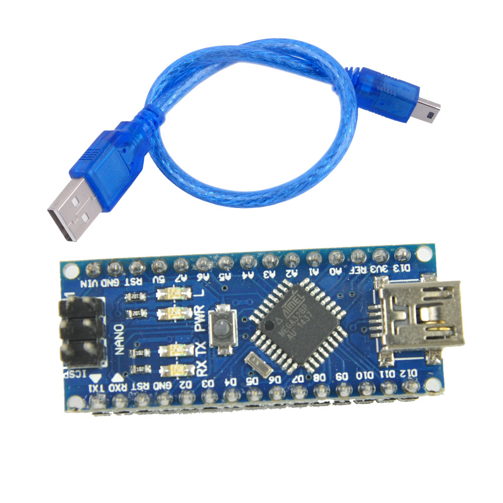 Carte Arduino Nano V3 avec Câble – Microcontrôleur Compact pour Projets ...