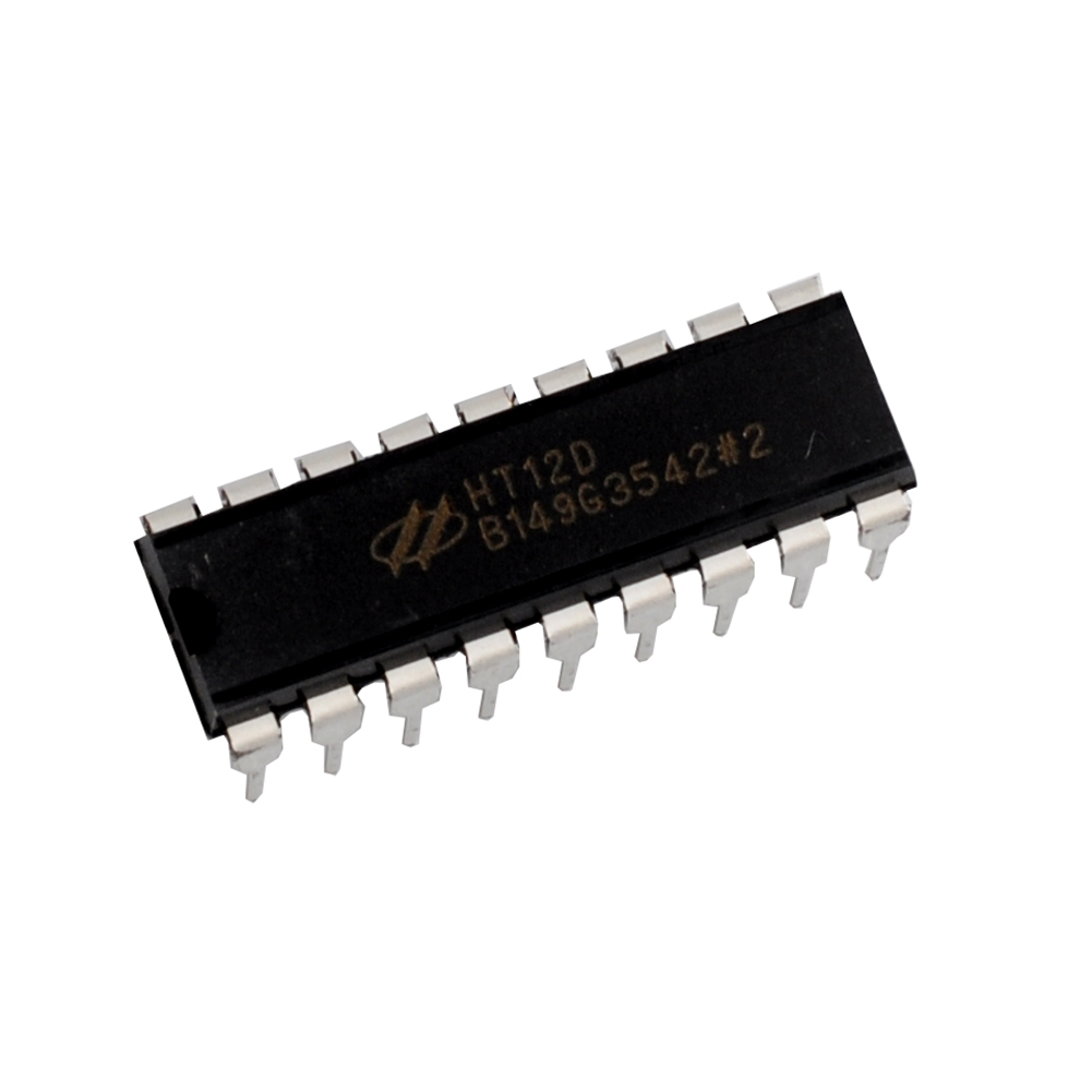 Hotek HT12D DIP-18 IC Décodeur – Décodeur RF 12 bits pour Télécommandes ...