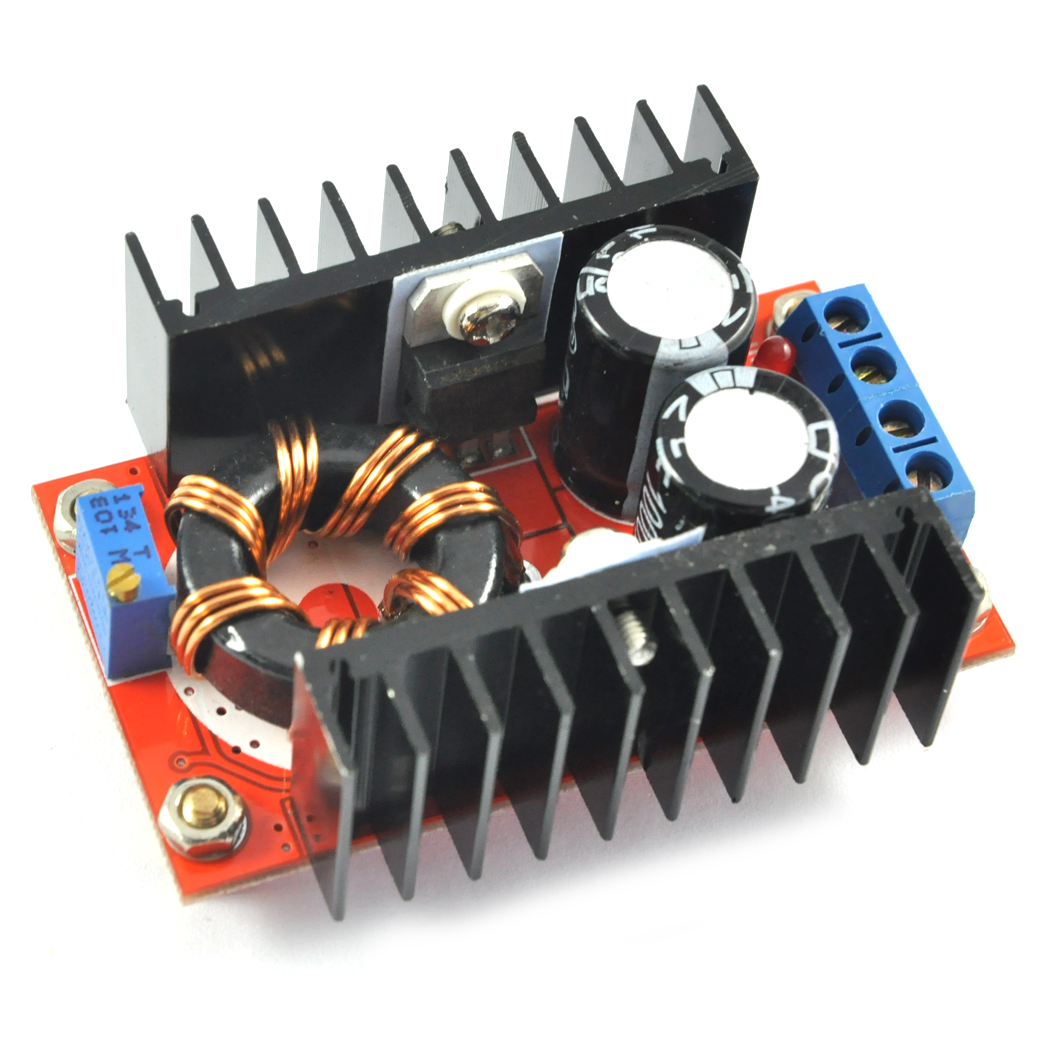 Module Élévateur de Tension DC-DC 150W 6A Step-Up 10-32V vers 12-35V ...