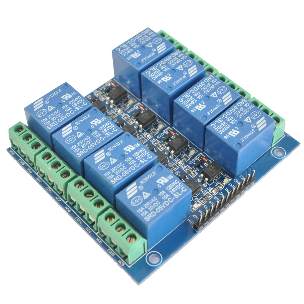 Module Relais 5V 8 Channels – Contrôle Multiple pour Arduino et DIY ...