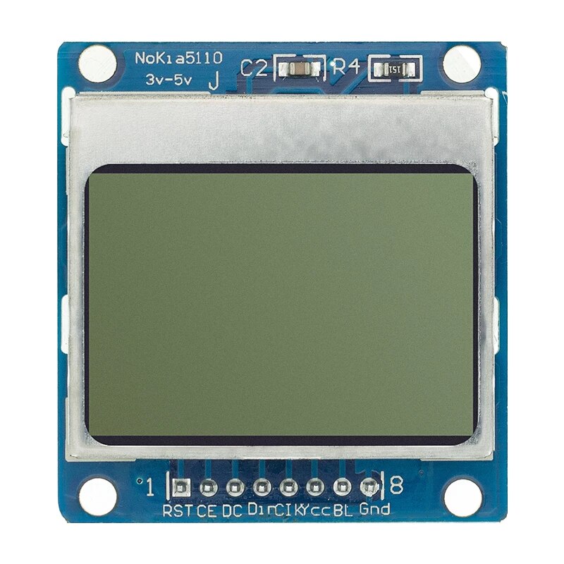 Afficheur LCD Nokia 5110 84x48 – Module écran pour Arduino | Electronic ...