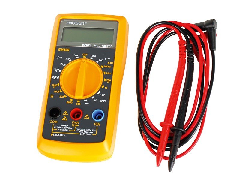 Multimètre ALLOSUN EM391 – Appareil de Mesure Numérique Compact ...