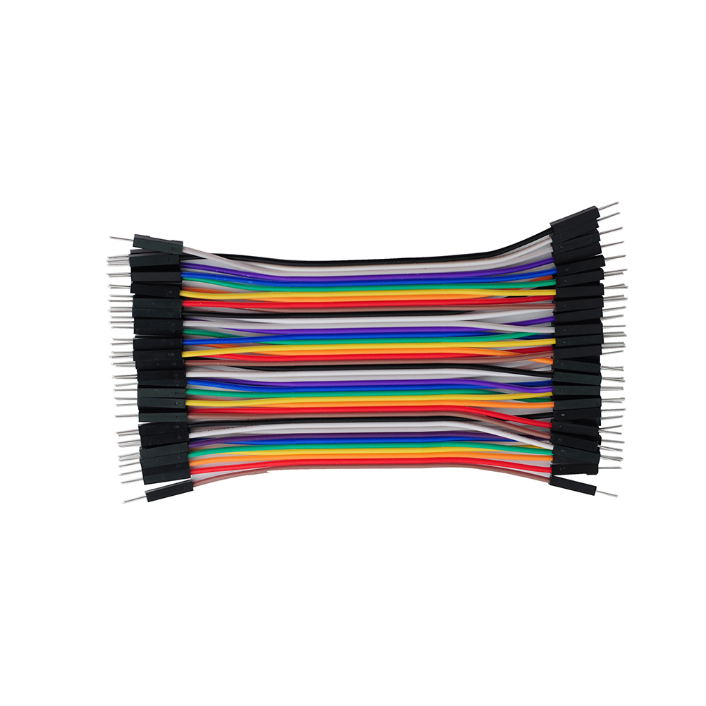 40 Câbles Dupont Mâle-Mâle 10 cm – Fils de Connexion DIY Arduino ...