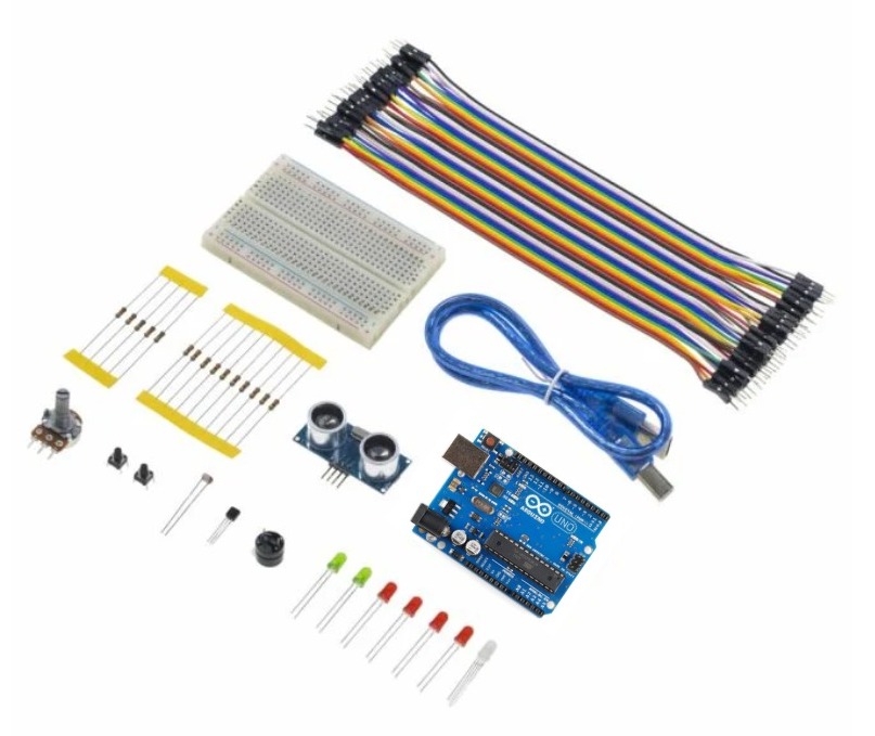 Kit Arduino UNO + Capteur Ultrason HC-SR04 – Projet Détection de ...