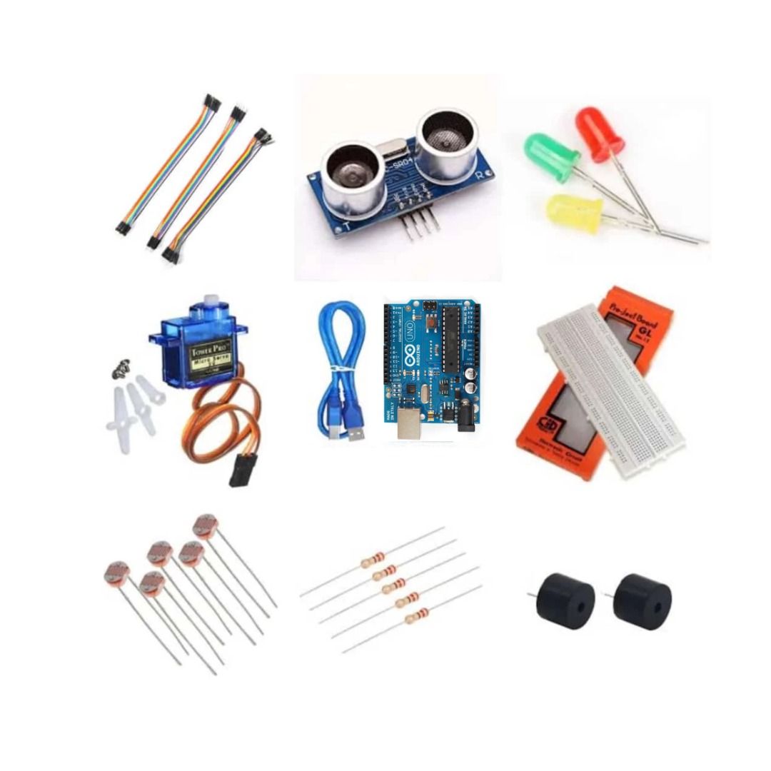 Kit Arduino UNO Projet Complet avec Ultrason, Servo SG90, LDR et Buzzer ...