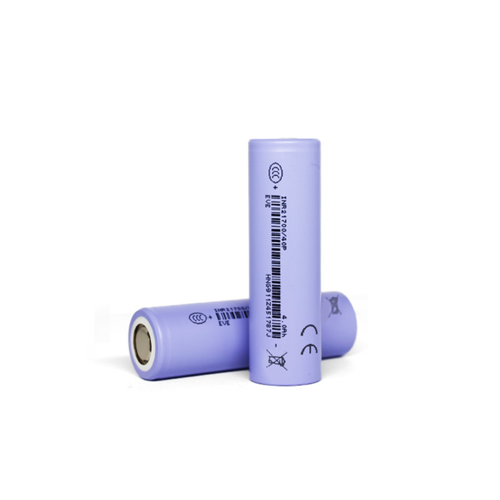 Batterie EVE 21700 40P 3.7V 4000mAh – Cellule lithium-ion rechargeable ...