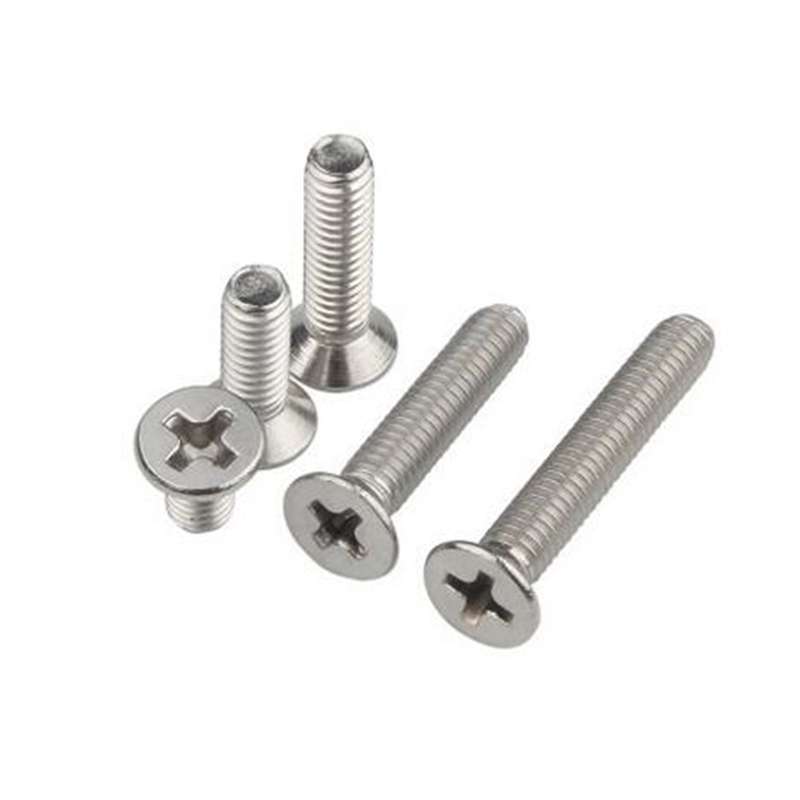 Vis inox 304 tête plate Phillips M3x15 mm – 1000 pcs | ELECTRONIC SHOP ...