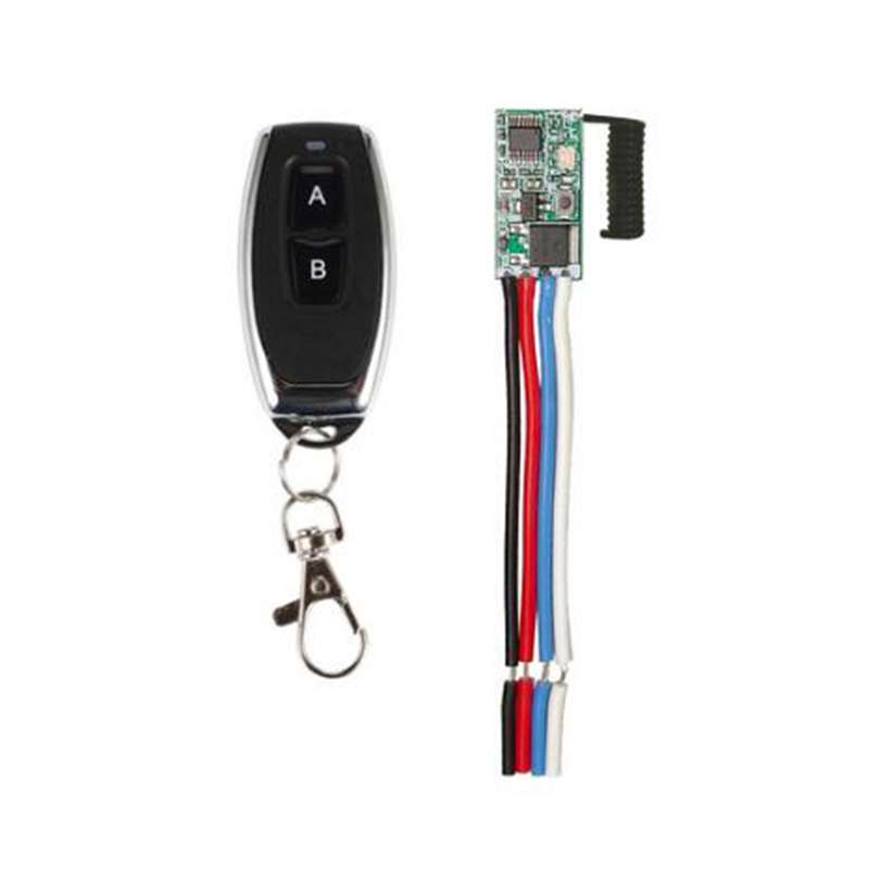 Kit télécommande QIACHIP KT05 + récepteur QA-R-011 433MHz 3.6V~24V ...