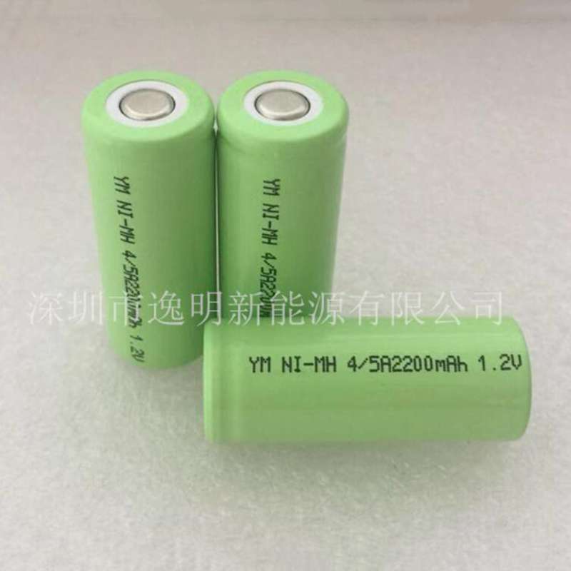 Batterie Ni-MH 17430 4/5A 2200mAh 1.2V – Rechargeable de Qualité ...