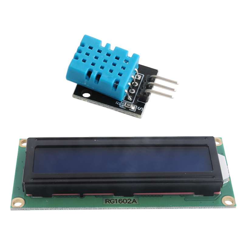 Kit DHT11 Température et Humidité + Affichage LCD 1602 I2C – Compatible ...